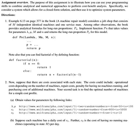 Assignment Overview The Purpose Of This Assignment