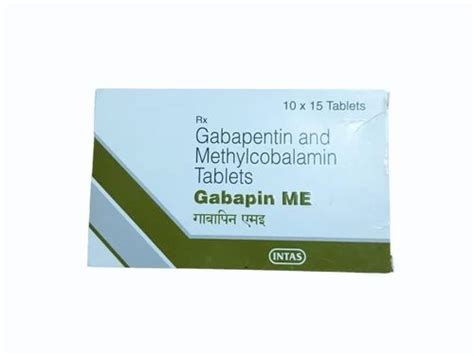 Gabapin Me Tablet 300mg 10x15 Tablets At ₹ 268 Strip In New Delhi