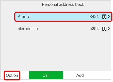 Manage Contacts For Your Personal Directory On A Cisco IP Phone Series Multiplatform Phone