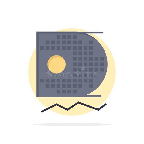 data science data science mining abstract circle background flat