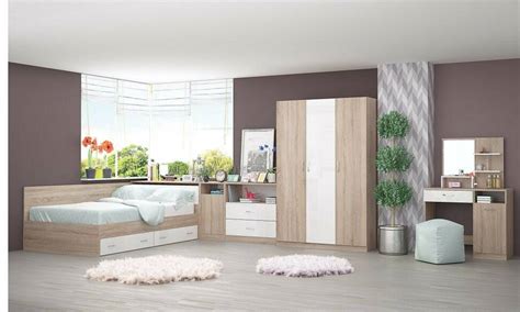 Спален комплект Андреа Спална гарнитура Мебели за дома и офиса Пловдив Комплект за обз