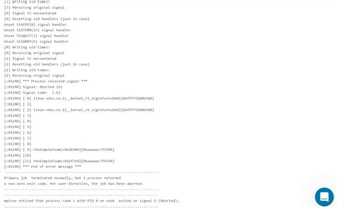 simulation failed due to foam error and negative temp project support