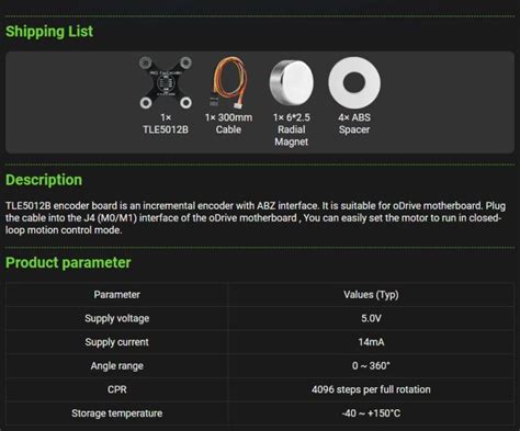 Makerbase Mks Focencoder Magnetic Encoder Tle5012b Replaces As5047