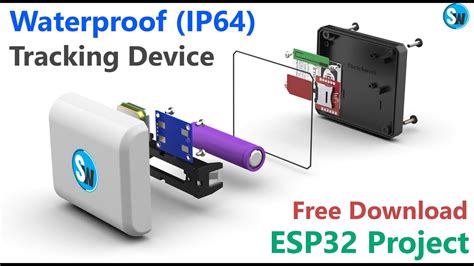 Esp32 Gps Tracking Device Vehicle Tracking System Enclosure Design Youtube