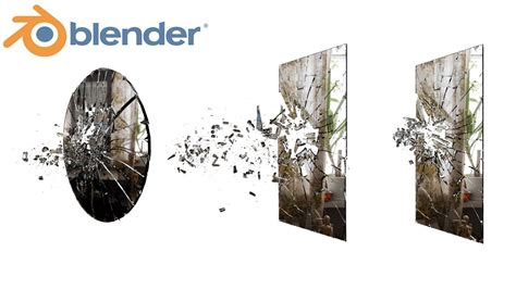 Broken Windows And Mirrors Glass 3d Models For Blender 3d Youtube