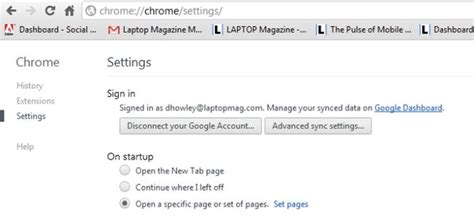 How To Open Multiple Tabs On Start Up With Chrome Laptop Mag