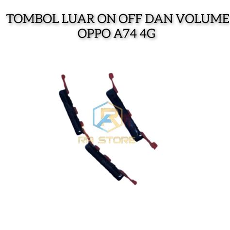 Jual Tombol Luar On Off Dan Volume Oppo A G Pernik Rubber Button Keypad On Of Vol Original
