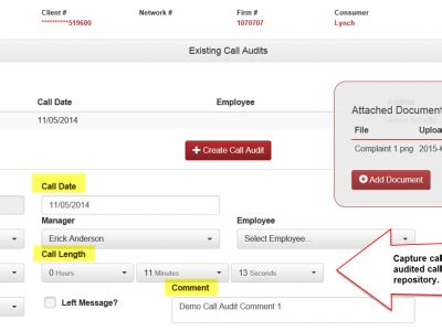 Call Audit Management Surefire Data Solutions