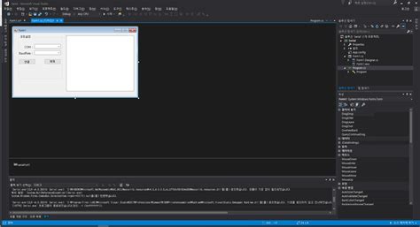 C Winform으로 간단한 시리얼통신 구현하기