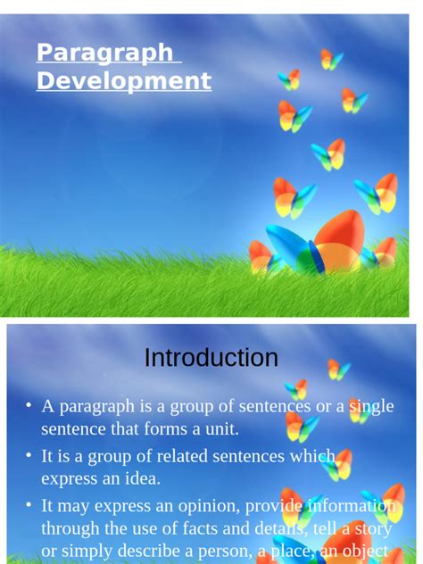 07 Paragraph Development Pdf
