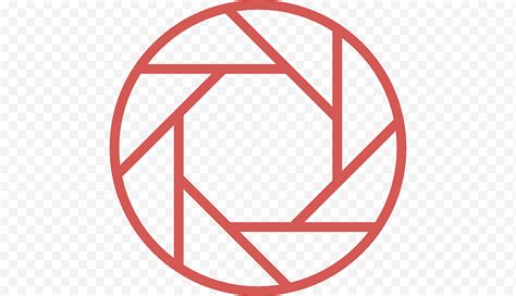 카메라 기호 카메라 렌즈 조리개 셔터 선 원형 Png Klipartz