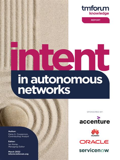 Intentin Autonomous Network Report Web Pdf Autonomy Cloud Computing