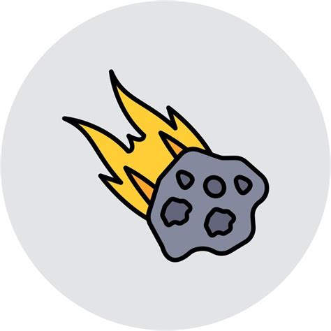 Premium Vector Meteorites Vector Illustration Style