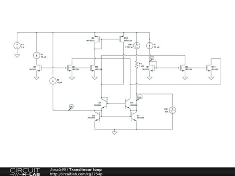 Translinear Loop Circuitlab