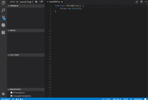 Selecting Call Stack Entries Does Not Move Editor · Issue 29097 · Microsoftvscode · Github