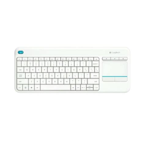 K Plus Wireless Touch Keyboard White AP PT DASA INDO TEKNOLOGI