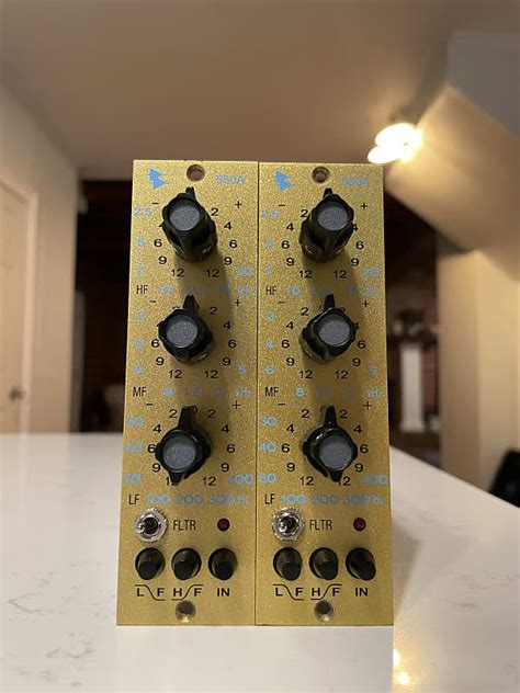 API A Sequential Matched Pair Custom Gold Reverb