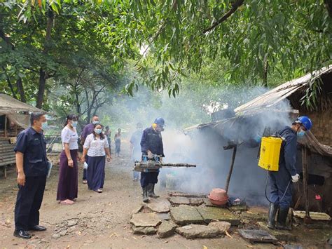 ဒဂုံမြို့သစ် တောင်ပိုင်း မြို့နယ်တွင် သွေးလွန်တုပ်ကွေးရောဂါကာကွယ်နှိမ