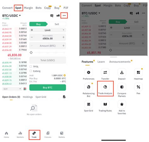 How To Use Trade Analysis And Average Cost On Binance Spot Binance Support
