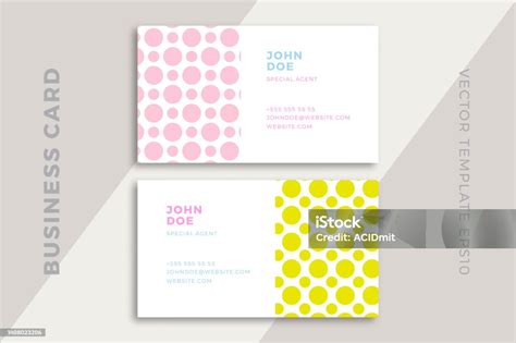 현대적인 창조적 인 명함 수평 템플릿 기하학적 패턴의 트렌디 한 기업 문구 모형 샘플 텍스트가있는 간단한 벡터 편집 가능한 배경 Eps10 0명에 대한 스톡 벡터 아트 및
