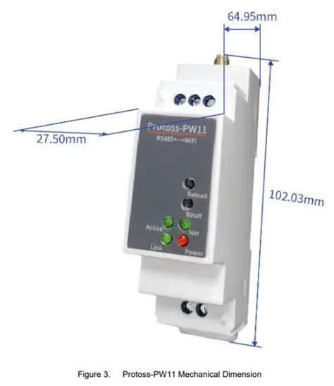 Protoss Pw11 Rs485 To Wi Fi Converter User Manual