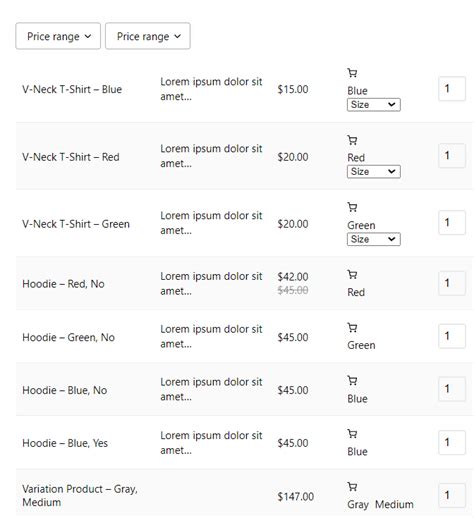 How To Make A Woocommerce Product Pricing Table Ithemeland