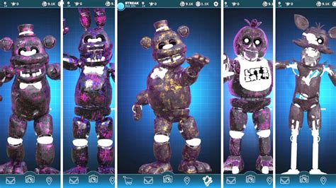 Fnaf Ar Shadow Animatronics Workshop Animations Youtube