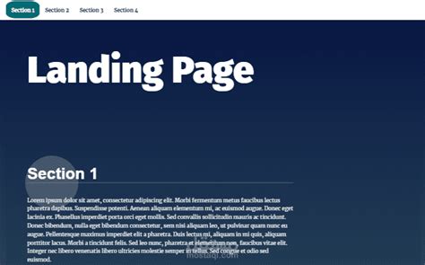 landing page project مستقل