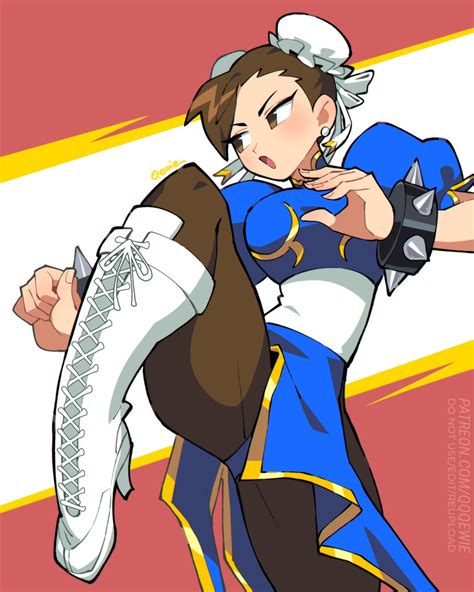 Chun Li Street Fighter Drawn By Dqqqdle Danbooru