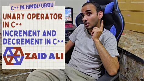 Unary Operators Increment And Decrement Operators Learn C In Hindiurdu Youtube