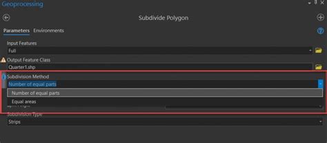 Creating Quarter Sections In Arcpro Baseline Gis
