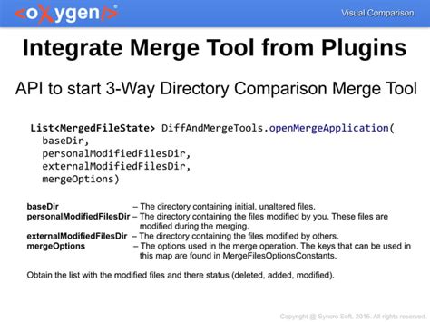 Comparing And Merging Xml Documents In Visual Mode Ppt