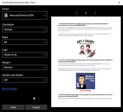 How To Print Web Pages To PDF With Microsoft Edge Filepuma Reviews