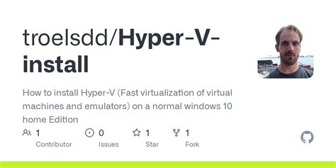 GitHub Troelsdd Hyper V Install How To Install Hyper V Fast Virtualization Of Virtual