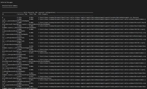Unable To Run Nativemodulesample · Microsoft React Native Windows