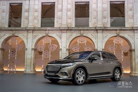 ‘메르세데스 마이바흐 Eqs Suv 세계 최초 공개