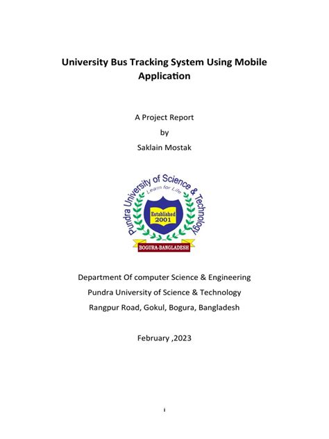 University Bus Tracking System Using Mobile Application Pdf Android Operating System Ios