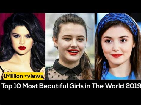 Most Beautiful Girls In The World 2019 Youtube