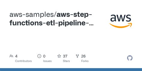 Github Aws Samplesaws Step Functions Etl Pipeline Pattern