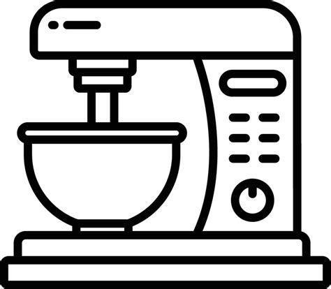 Blender Outline Vector Illustration 42392544 Vector Art At Vecteezy