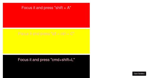react keypress codesandbox
