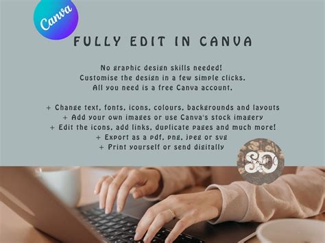 QR Code Thank You Editable Canva Template Printable Business Thank You