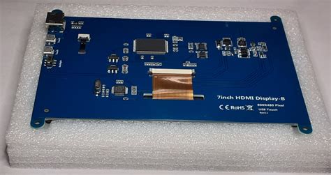 7 Inch LCD Capacitive Touch Screen TFT Display With HDMI 800480 Resolution Mirai Multi Solution