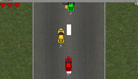 car dash pygame creation by ghost hunter1200