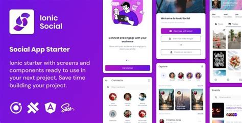 Codemarket Ionic Social Ionic 5 Angular Ui Theme Template