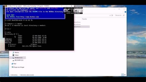 Como Abrir Un Juego Msdos Con Dosbox Youtube