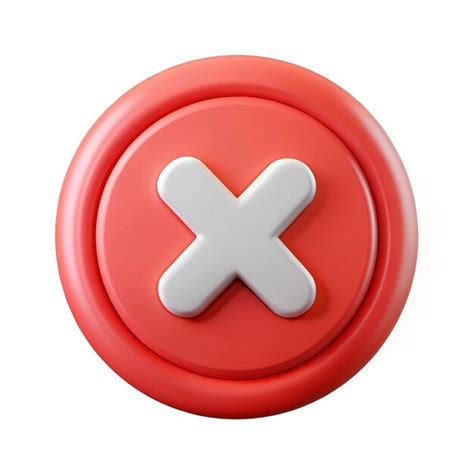 Close Delete Button Premium Ai Generated Image