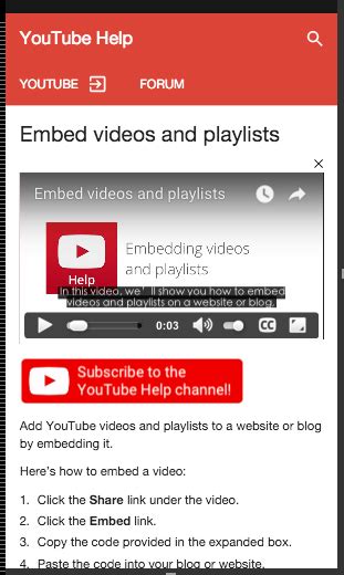 Javascript How To Make Embed Youtube Video Play Full Screen When Play Button Clicked On Mobile