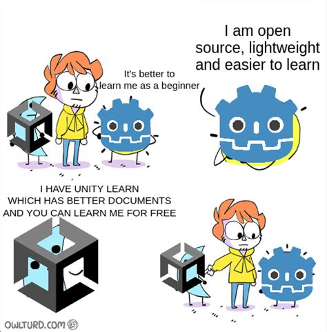 GodotiseasierbutUnityiseasiertolearn ProgrammerHumor Io