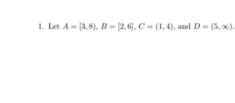 Solved 2 Using A B C And D From The Previous Problem Draw Chegg Com